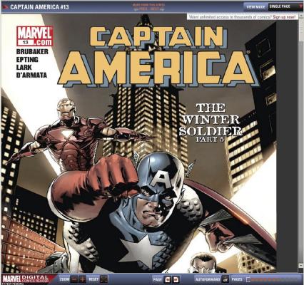 A web slinger and his comic-book friends creep online