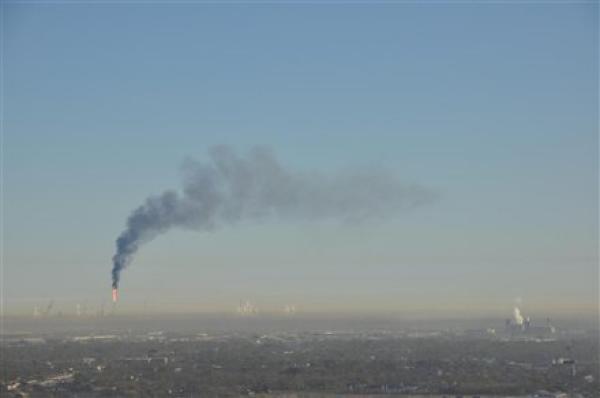 Chemical plant flare in Harris County attracts attention