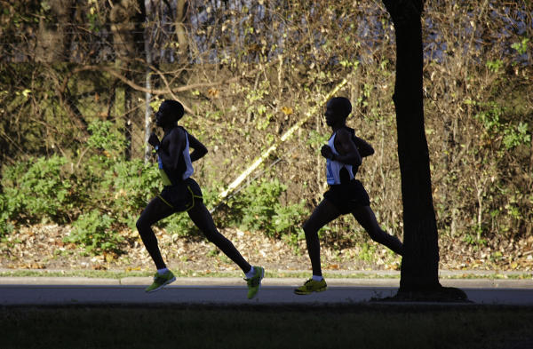 Marathon men's results: First 1,000 runners