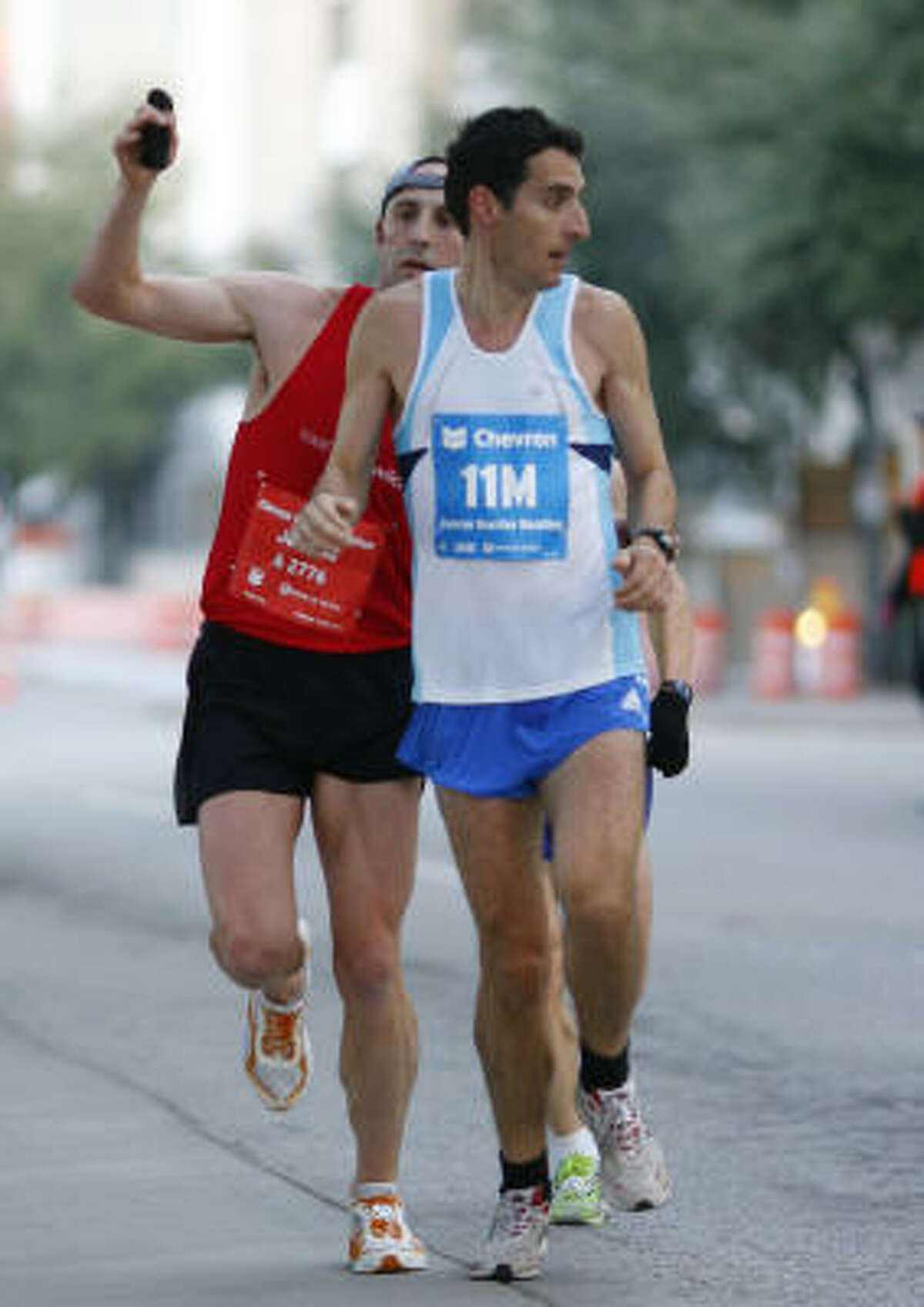 Marathon men's results: First 1,000 runners