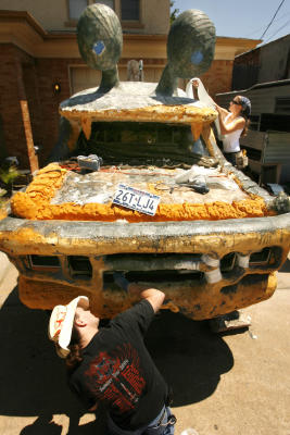 Art Car Parade a chance for artists to show off their skills