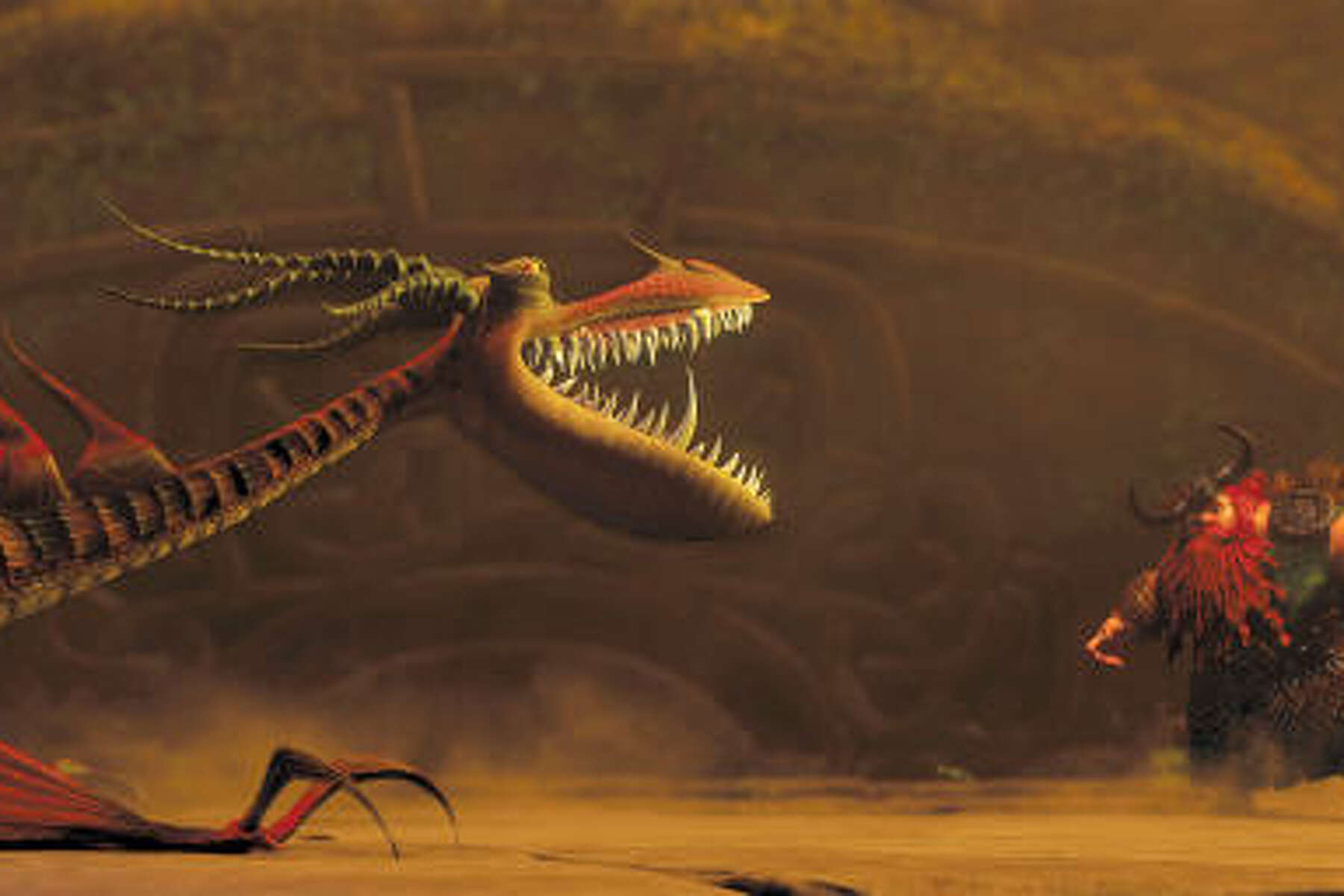 How To Train Your Dragon Monstrous Nightmare On Fire