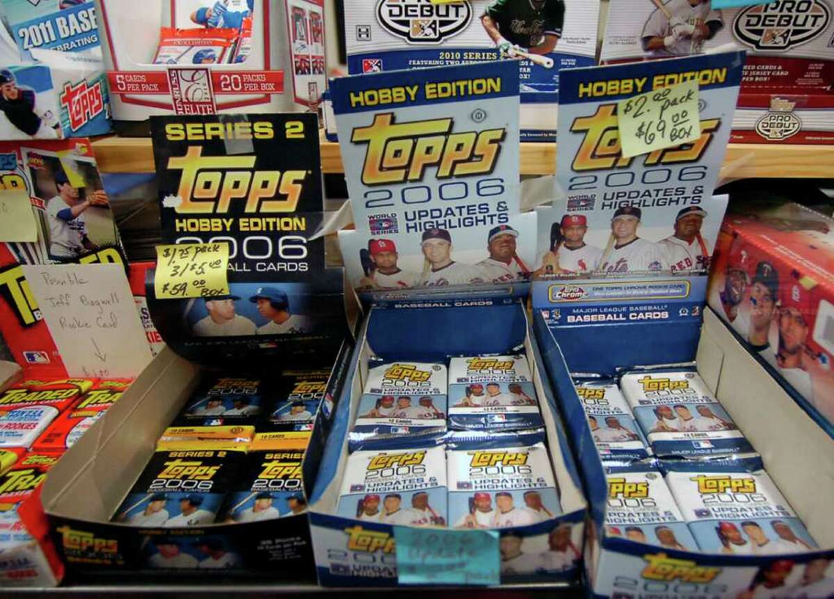 Baseball cards and a stick of bubble gum - do those packs still exist?