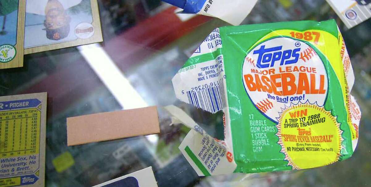 Baseball cards and a stick of bubble gum - do those packs still exist?