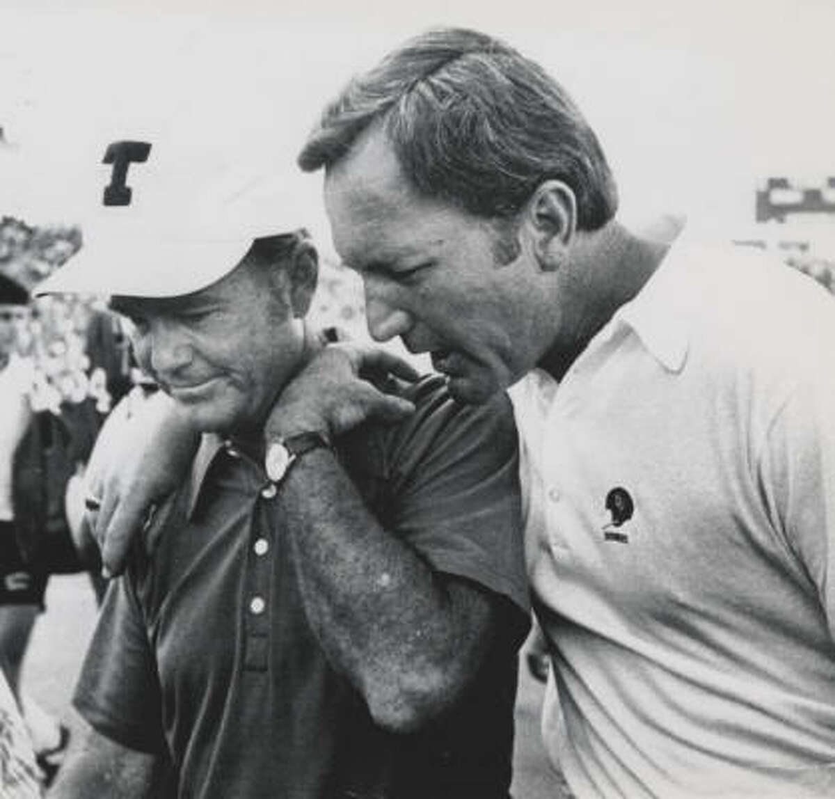 Darrell Royal through the years