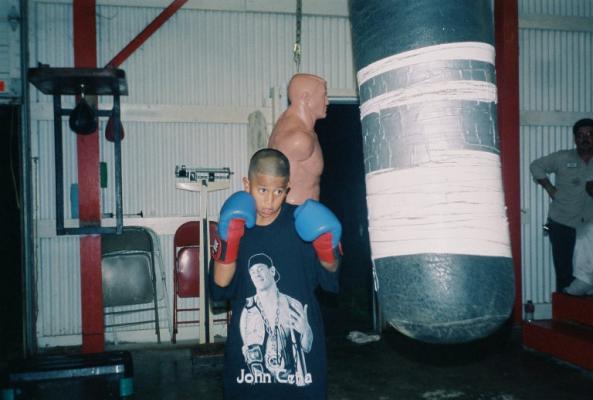 Boxer impressing far beyond his age