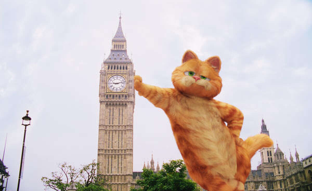 Second Garfield lets the cat out out of the cul-de-sac
