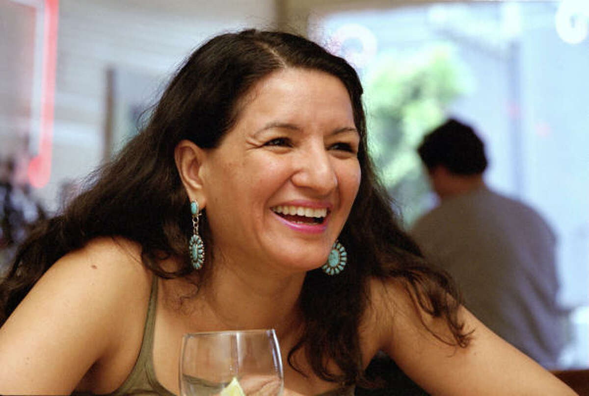 San Antonio with author Sandra Cisneros