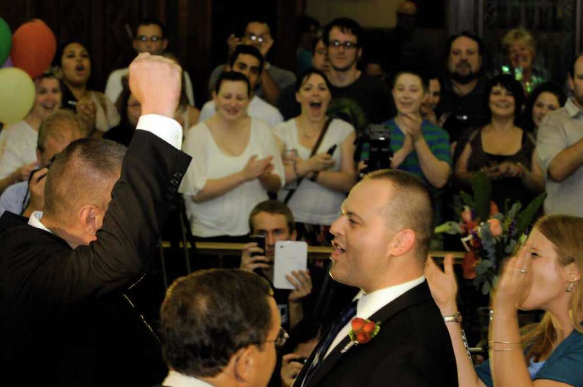 At last, they say 'We do'