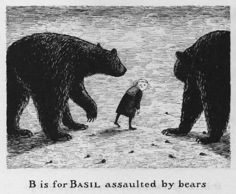 G is for Gorey, whose work was anything but grisly