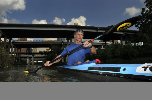 Kayaker Pennington goes on river adventure