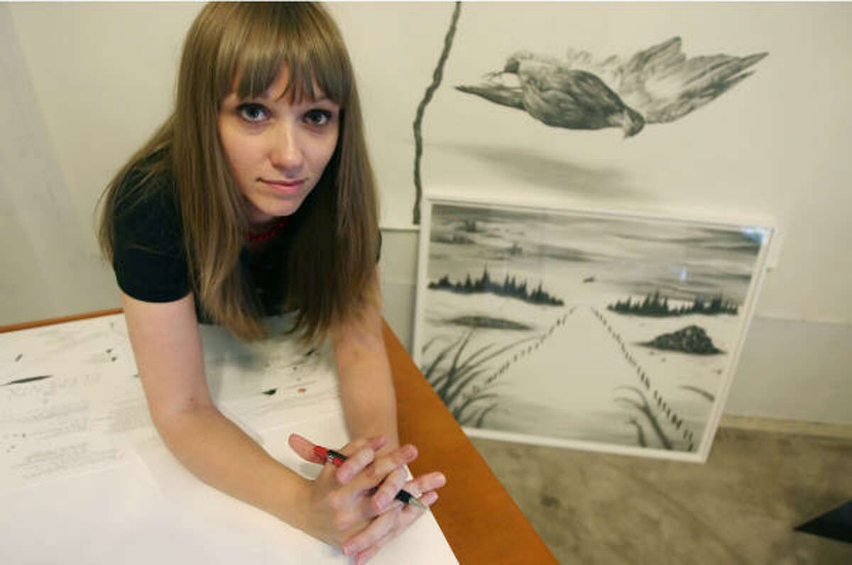 Robyn O’Neil’s drawing points to a new start