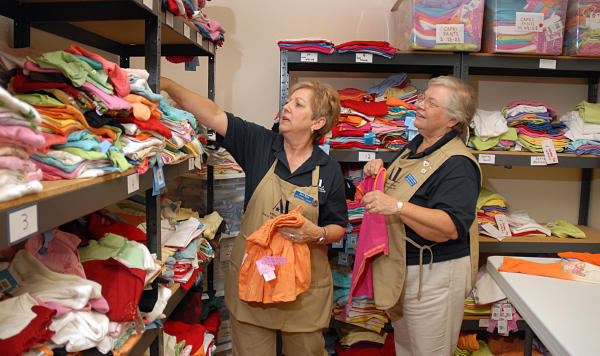 County organization provides clothes as class begins