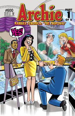 At last, Archie pops the question to ... Veronica!