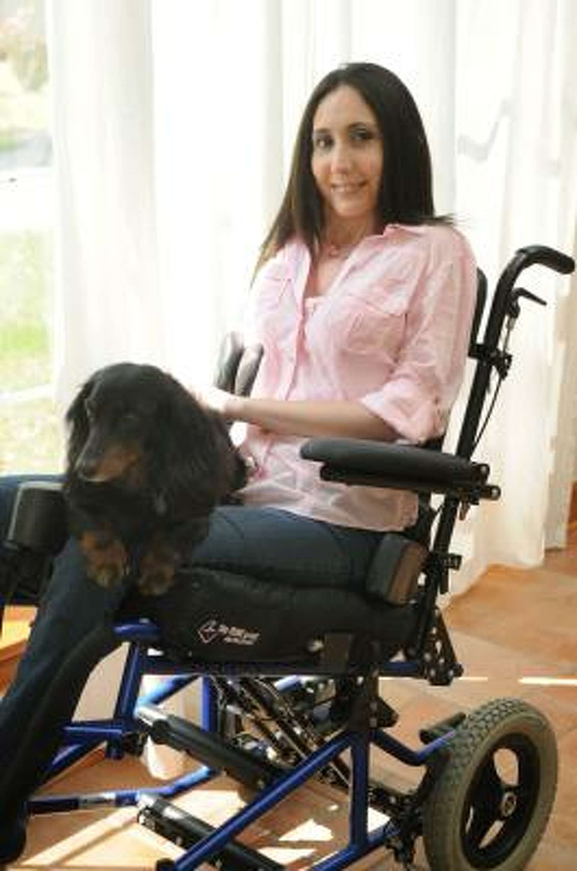 Huffman resident shows others how to excel despite disability