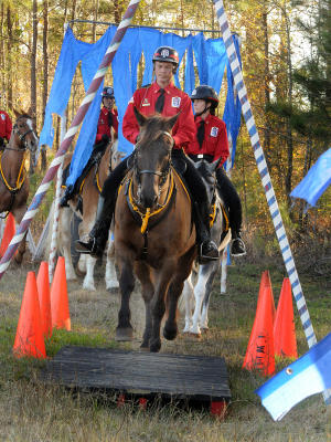 Mounted patrol group graduates from academy