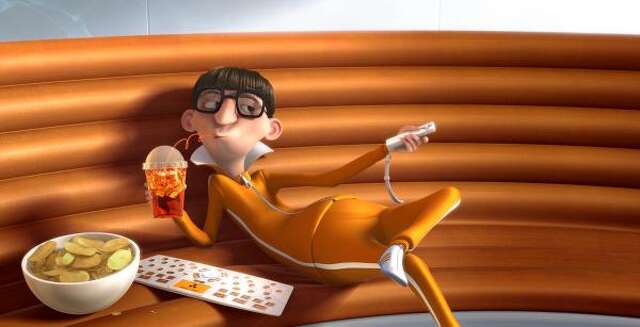 Jason Segel lends his talents as voice of Vector in Despicable Me