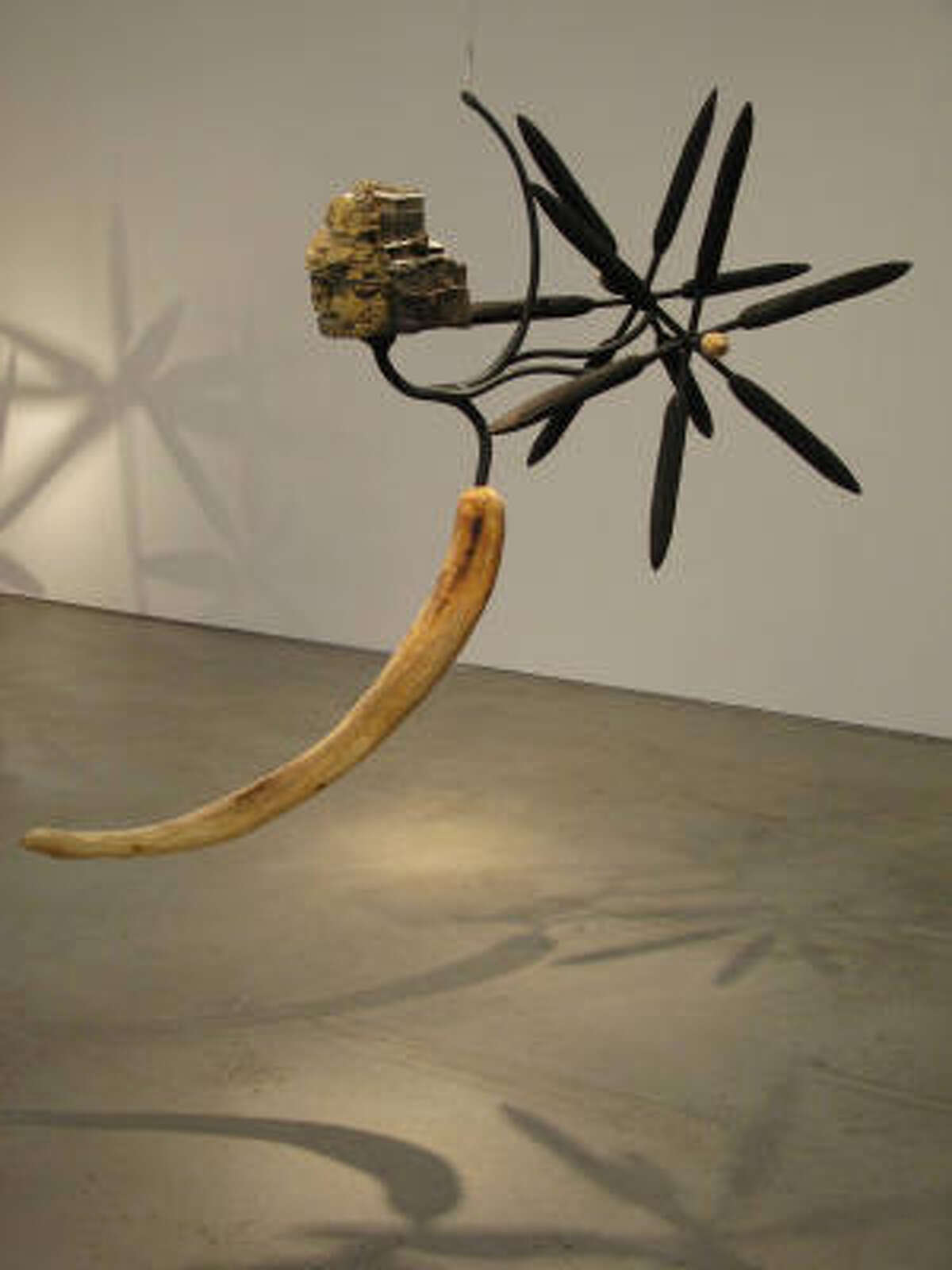 Enjoy the silence James Surls' sculptures inspire