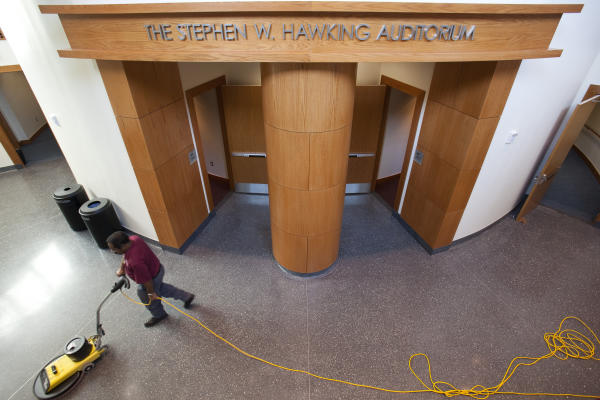 Mitchell, physics centers moving Aggies to center of cosmos