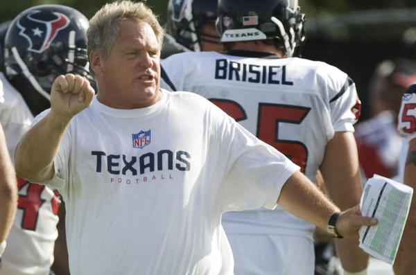 Texans fire defensive coordinator Richard Smith