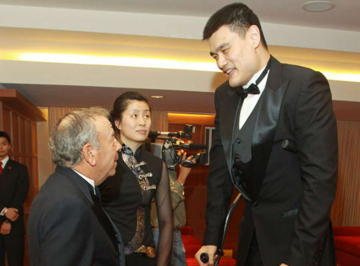 Yao Ming, Sheryl Swoopes a bright spot for Leslie Alexander