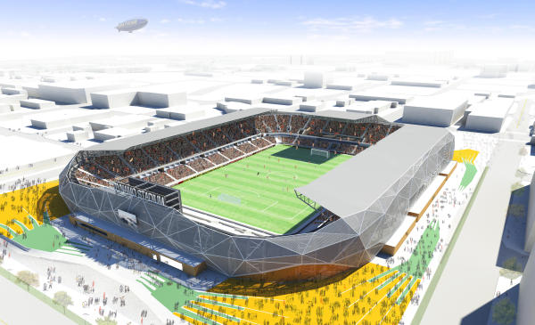 Dynamo's new stadium
