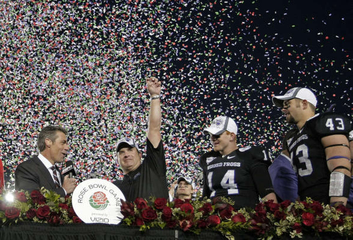 TCU wins Rose Bowl