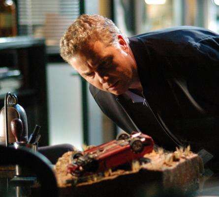 Grissom's crime-busting days numbered on CSI
