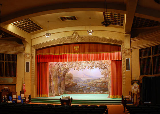 A rare look inside Isle's Scottish Rite Cathedral