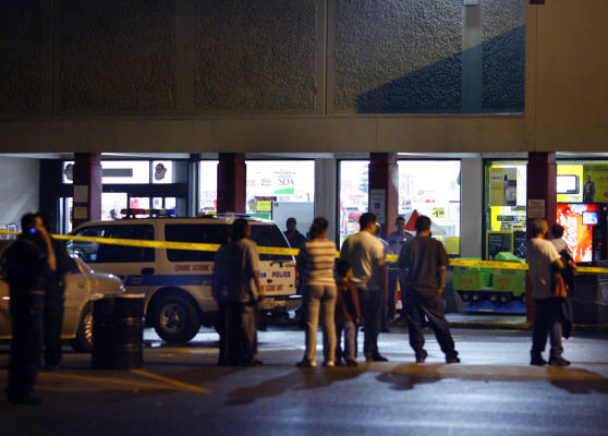 Two dead after botched robbery at Fiesta