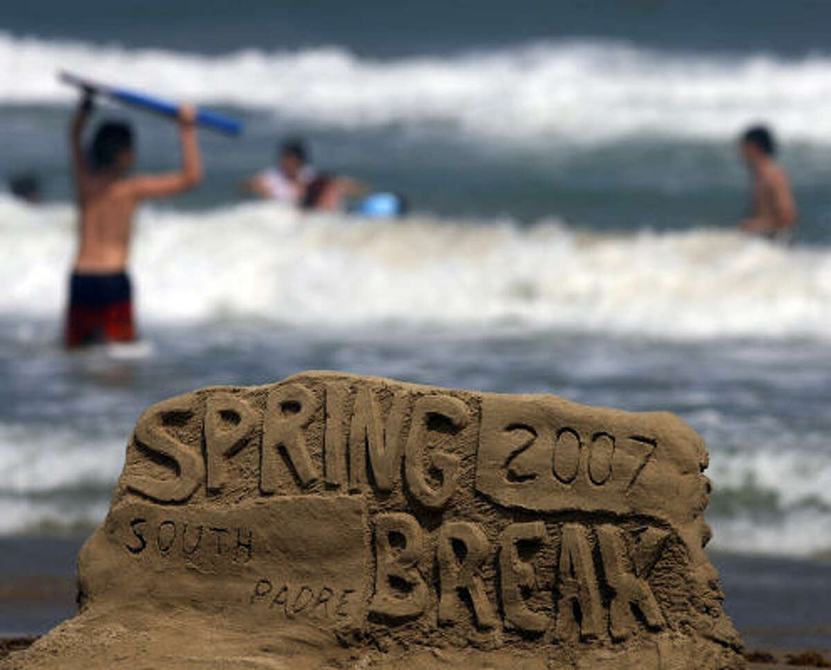 Top 25 cities in Texas for spring breakers