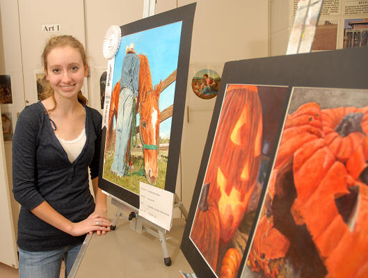 Faces in the crowd: Art work brings solace to ailing student (with photos)