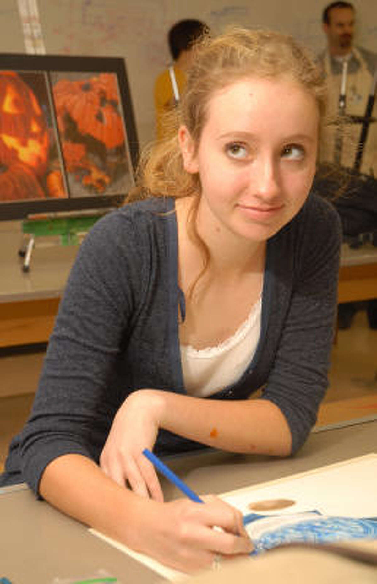 Faces in the crowd: Art work brings solace to ailing student (with photos)