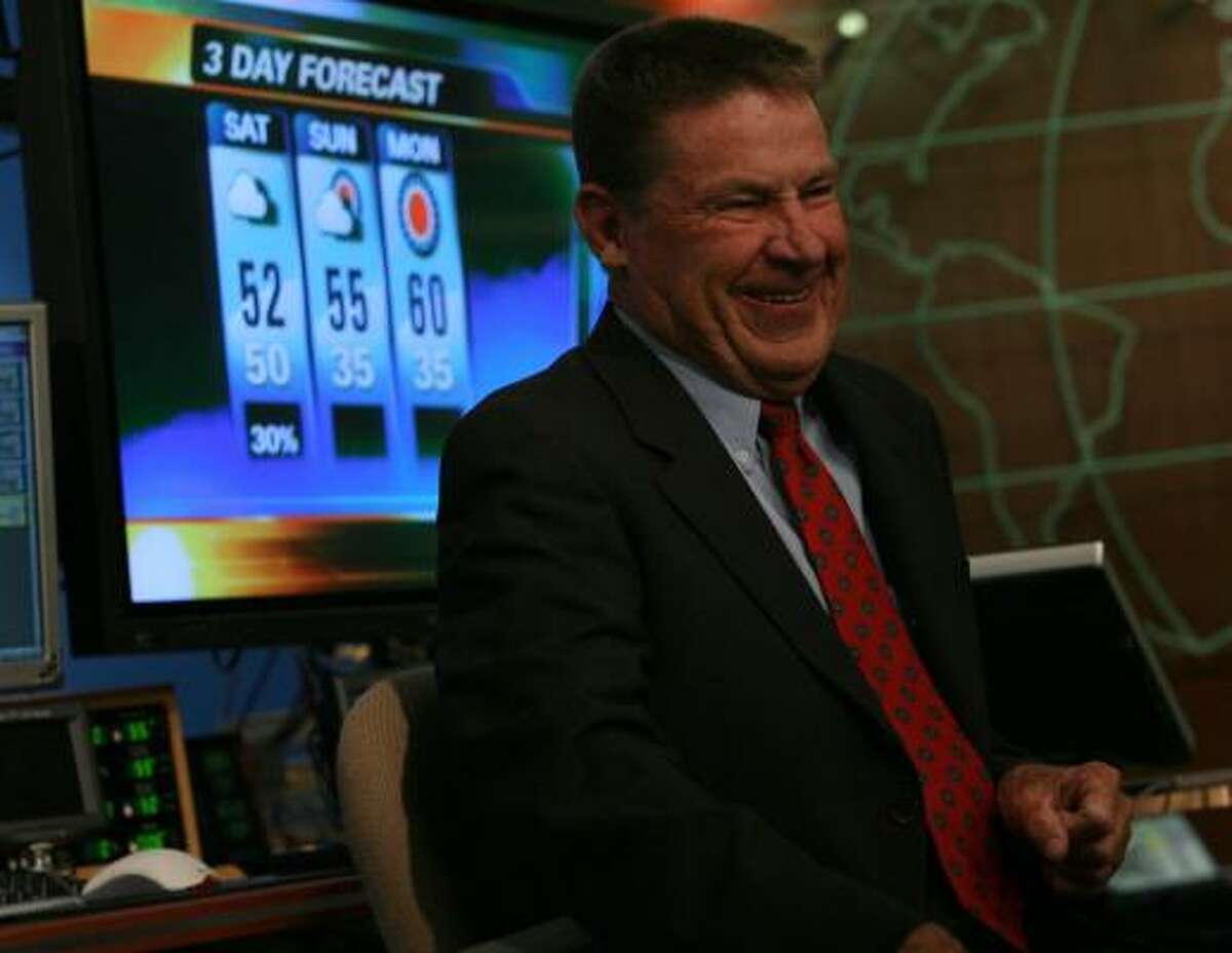 KHOU-TV's Neil Frank is hanging up his raincoat