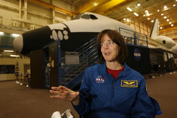 Teacher-astronaut Morgan wants to inspire