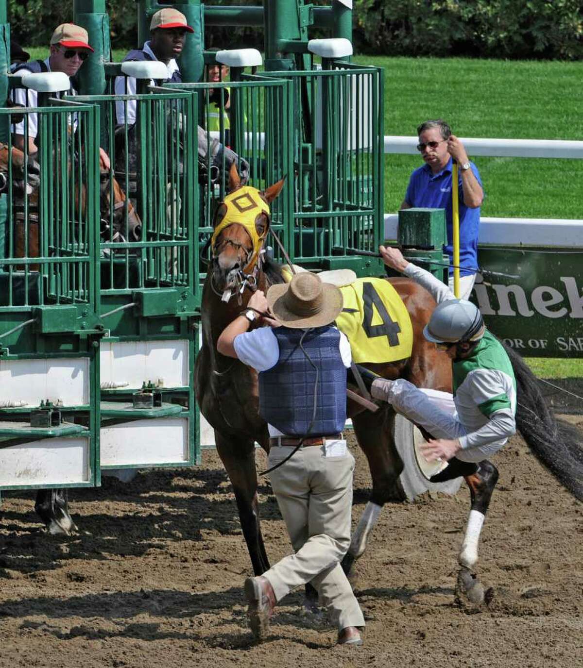 Retired jockey now a track ambassador