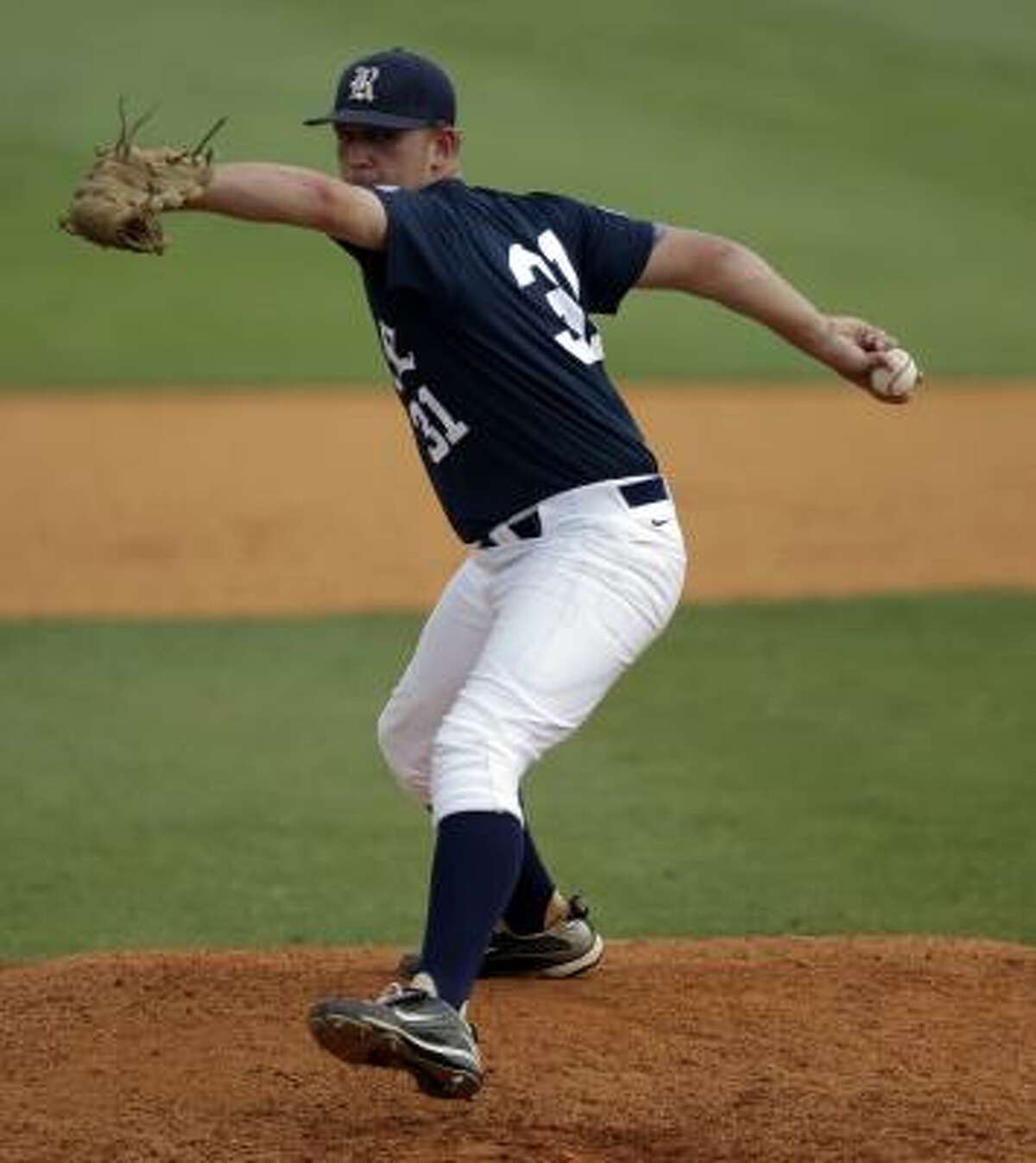 Former Bellaire, Rice star Tyler Duffey makes emotional return to Houston