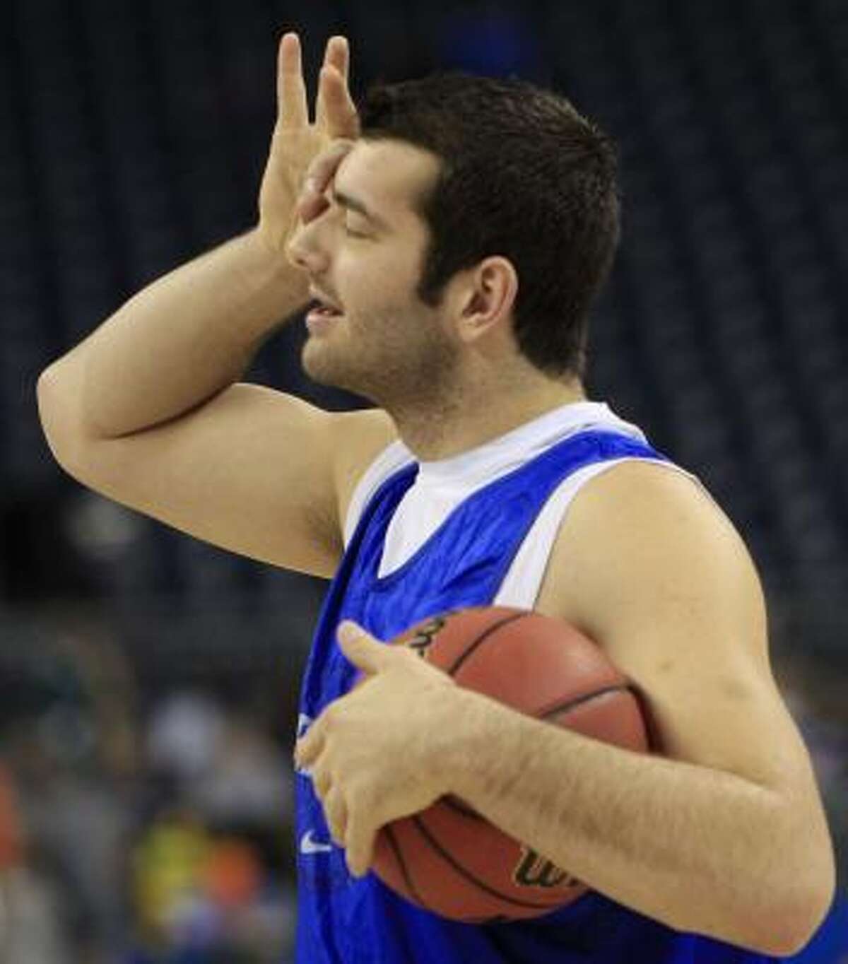 NCAA Final Four Practice