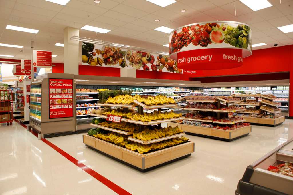 Target stores broaden food format