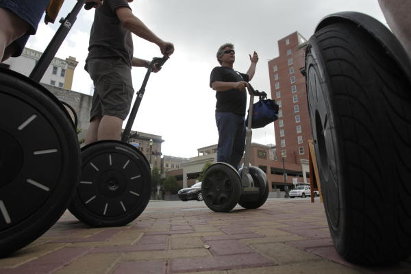 Segway tours give adventurers up-close look at downtown Houston