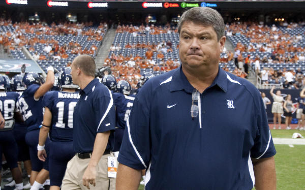 Rice offensive coordinator leaving for job at Kansas