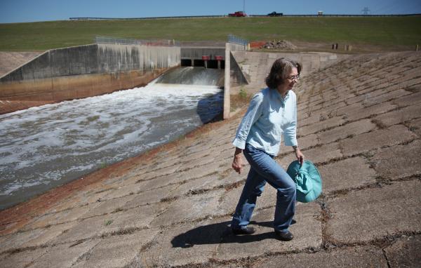 Old Addicks and Barker dams get closer looks