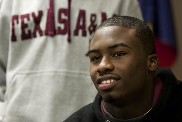 Brenham star Alexander says A&M felt like home