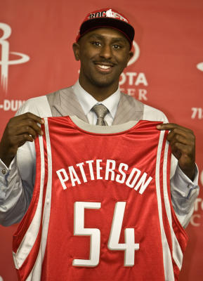 Rockets' Patterson taken to hospital with chest pain