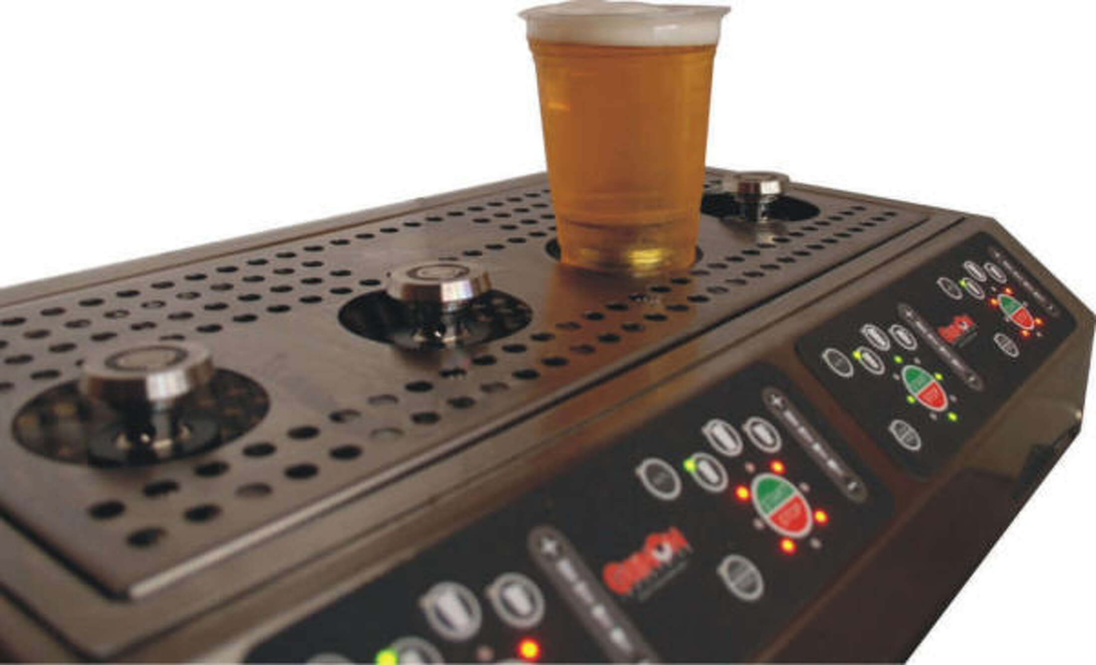 Dispenser filling beer from bottom up will make Houston debut