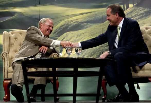 Jack Nicklaus glad to share stage with James Ragan
