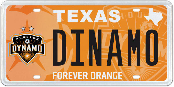 Team license plates allow fans to show off allegiance