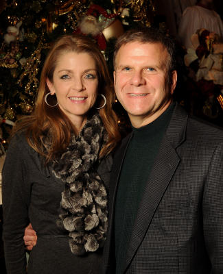 Making merry at the Fertittas'