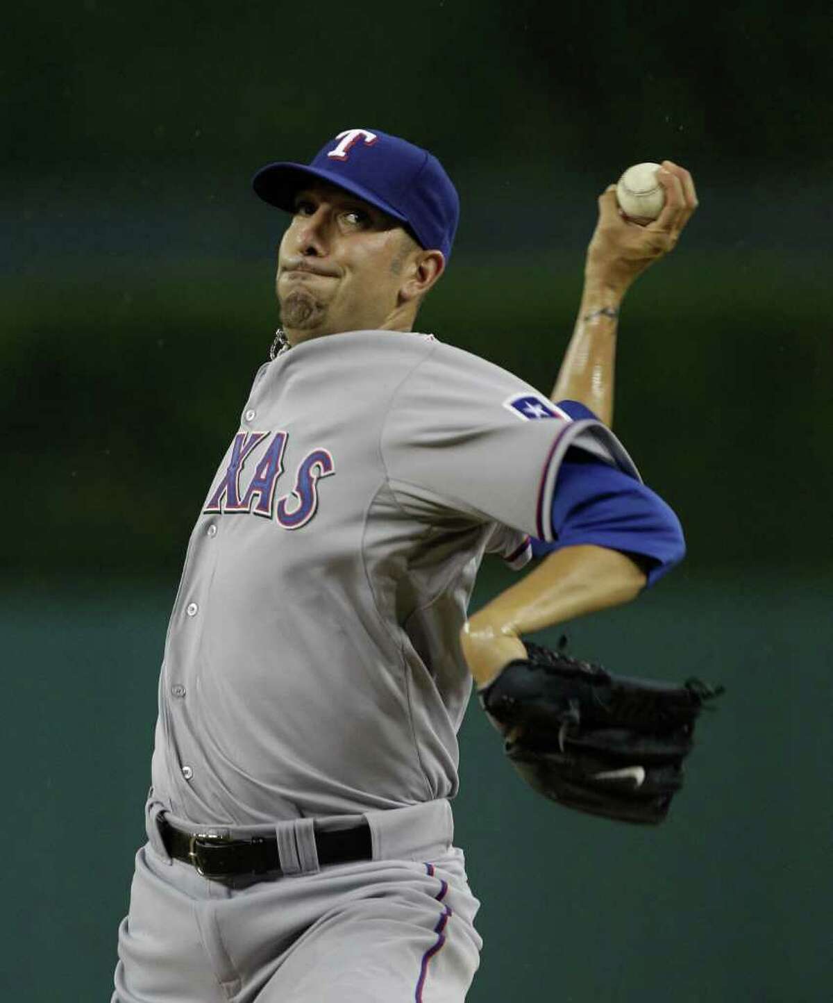 Blast dampens Adams' debut with Rangers