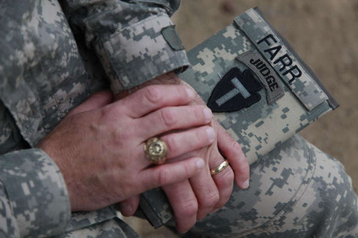 Judge's career takes detour to battle zone in Iraq